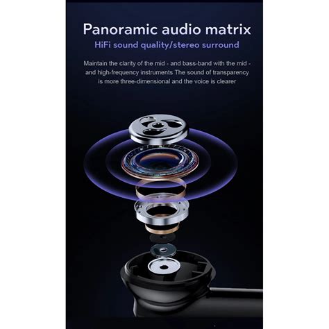 Безжични слушалки Bluetooth 5 1 Led дисплей с микрофон водоустойчиви универсален силикон