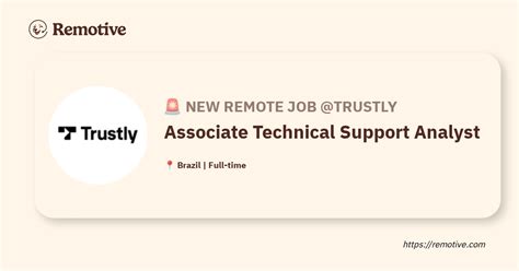 [hiring] Associate Technical Support Analyst Trustly