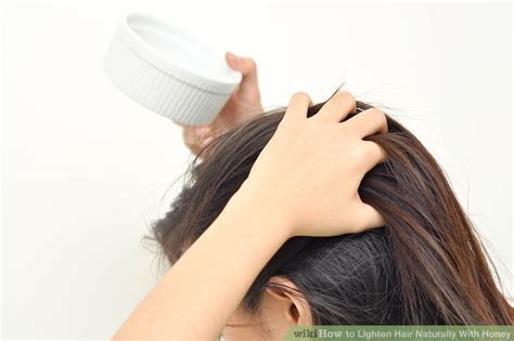 How To Lighten Hair Naturally With Honey Steps With Pictures