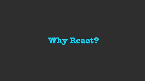 react를 사용하는 이유는 뭘까
