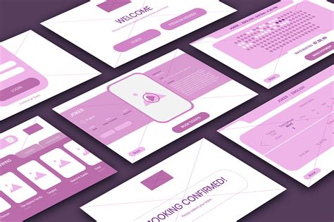UX Design Wireframing On Behance