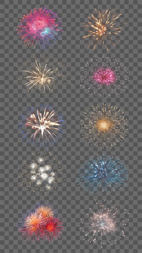 Png Firework Effect Element Set Premium Png Rawpixel