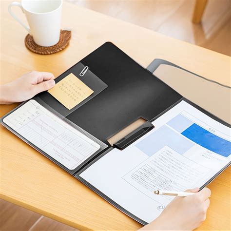 1pc Report Cover With Swing Clip Plastic File Folder Binder With