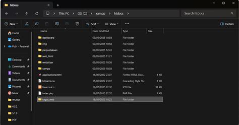 Xampp Konfigurasi Database
