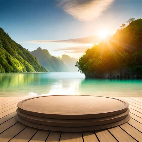 Nature D Design Background Ai Generated Premium AI Generated Image