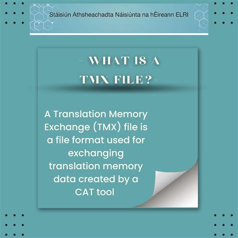 EstÓr Na HÉireann On Linkedin Not Sure What A Tmx File Is Tmx Files