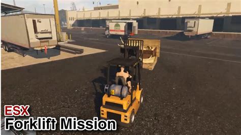 Forklift Mission ESX FiveM Store