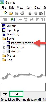 Restrict To Rows Selected From Graph Genstat V21