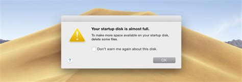 Your Startup Disk Is Almost Full Error Best Tips To Fix It