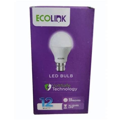 W Ecolink LED Bulb Cool White At Rs Piece In Unnao ID
