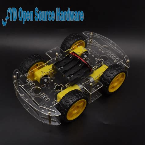 1 Pc Motor Smart Robot Car Chassis Electronic Manufacture Diy Kit Speed