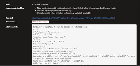 Azure Ai Studio Web App Deployment Failed With Error Application