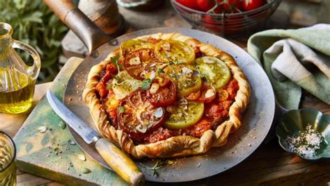 Roasted Tomato Tart Recipe Bbc Food