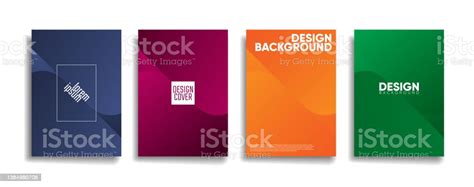 밝은 그라데이션 색상 추상적 인 라인 패턴 배경 커버 디자인 트렌디하고 선명한 선명한 색상의 현대적인 배경 디자인 파란색 보라색 빨간색 오렌지 녹색 플래카드 포스터 벡터