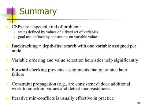 Constraintsatisfaction Problem Basedslidesppt