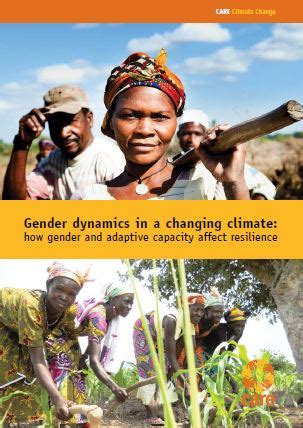Gender Dynamics In A Changing Climate How Gender And Adaptive Capacity Affect Resilience WeADAPT