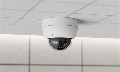 Premium Psd Cctv Security Camera On The Ceiling