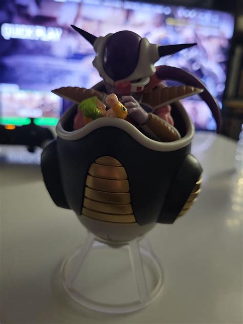 Recently Found This Old Broly Mini Figure And He Fit Perfectly With First Form Frieza Hes