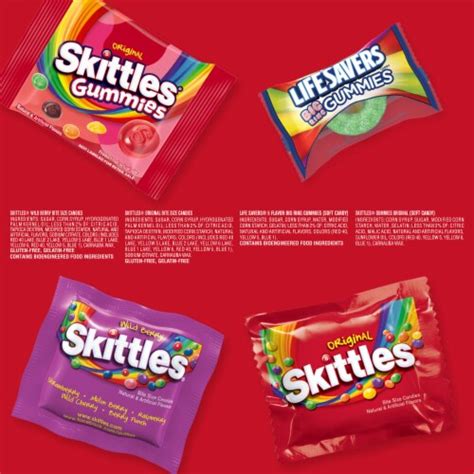 Skittles Skittles Gummies And Life Savers Gummies Variety Bag 1856 Oz