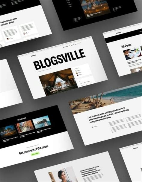 Travel Blog Website Templates