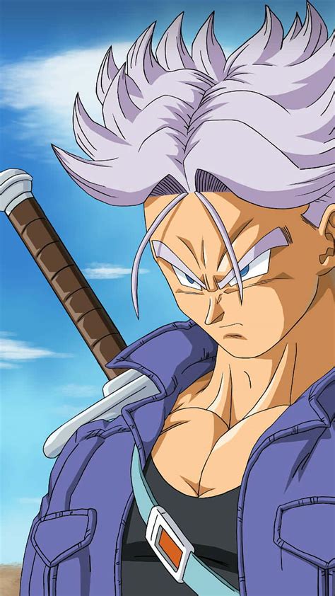 Download Trunks The Son Of Vegeta Unleashes A Powerful Energy Attack