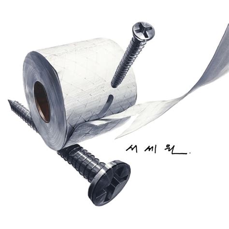 세원쌤의 휴지와 나사세원쌤 기초디자인 개체표현 기초디자인개체묘사 기초디자인구도 기초디자인수상작 기초디자인채색 기초디자인개체 기초디자인합격 미대입시