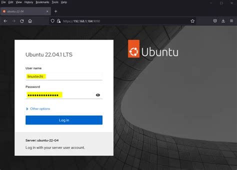 How To Install Cockpit Web Console On Ubuntu 2204