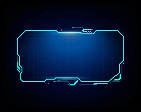 全息框架抽象科学游戏屏幕背景设计模板图片下载 花瓣网