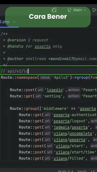 Jangan Ulangi Kesalahan Gue Di Versioning Api Laravel Laraveltips