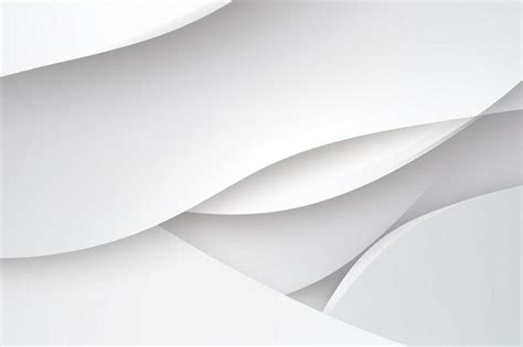 Premium Photo D White Geometric Abstract Background Overlap Layer On Bright Space With Rounded