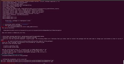 Installing Crazyflie Ros Package For Simulation Rros