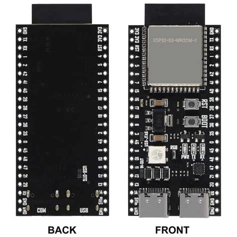 esp32 s3 devkitc m1 n16r8 wroom wifi bluetooth usb c dual