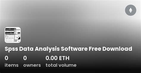 Spss Data Analysis Software Free Download Collection Opensea