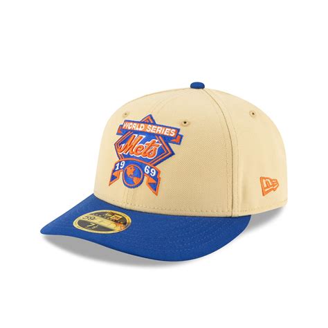New York Mets World Series Low Profile 59fifty Fitted Hat New Era Cap