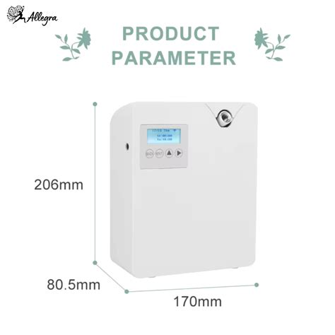 Ready Electric Scent Diffuser Mesin Pengharum Ruangan Otomatis Wifi Allegra Scenting