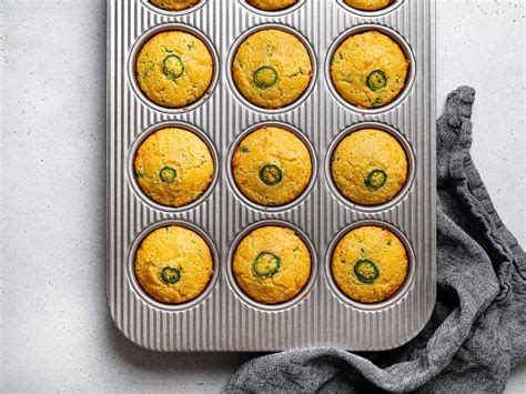 Jalapeño Cornbread Muffins Sandra Valvassori