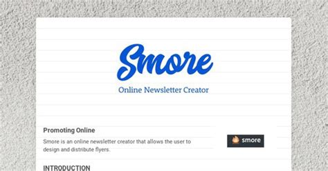 Design Newsletters To Spread The Word Online Smore