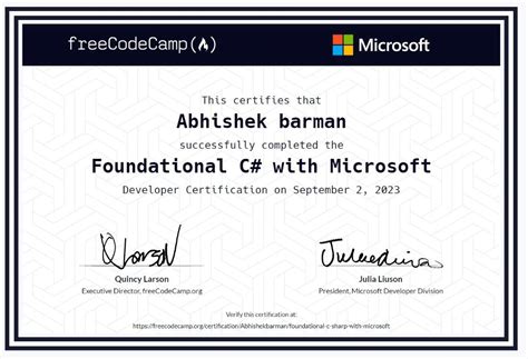 Abhishek Barman On Linkedin Microsoftlearn Freecodecamp