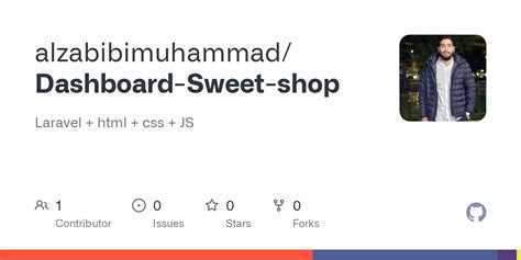 Github Alzabibimuhammad Dashboard Sweet Shop Laravel Html Css Js