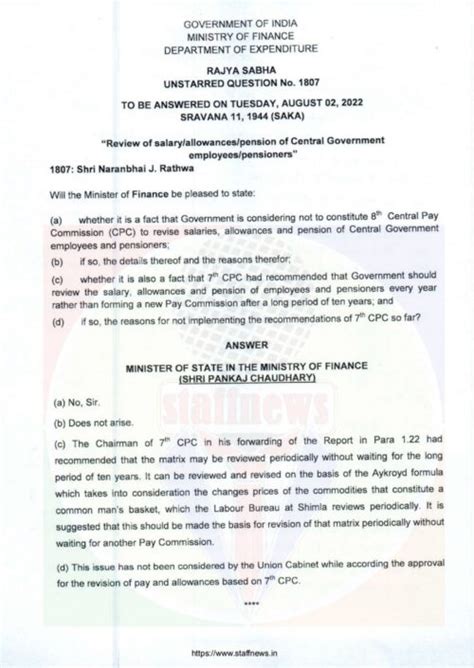 7th Cpc Revision Of Pay Of Scientists Of Icar Research Level 10 To 14 In Pay Matrix Staffnews