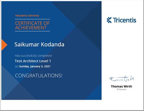 Saikumar Kodanda On Linkedin Tricentis Tosca