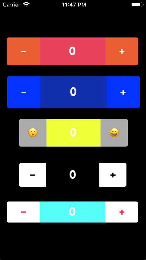 Custom Stepper In Swift Tutorial