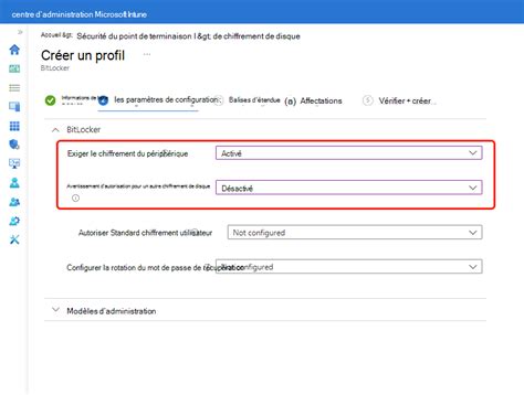 Chiffrer Des Appareils Windows Avec Intune Microsoft Intune Microsoft Learn