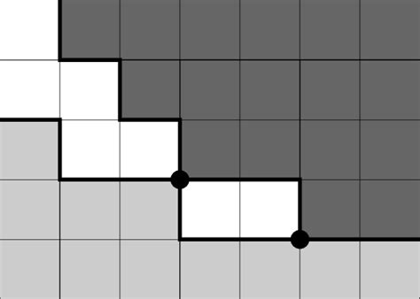 A Portion Of The Discrete Voronoi Graph Of Three Sites Download Scientific Diagram