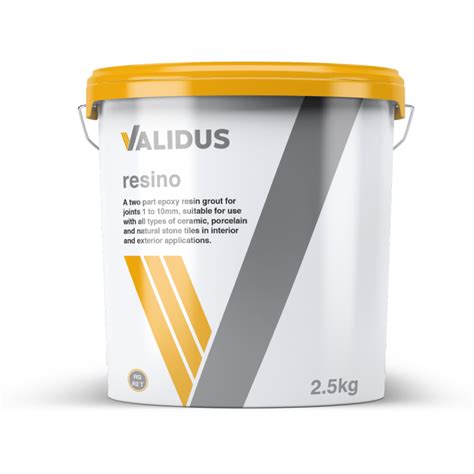 Validus Resino 7047 Telegrey Epoxy Tile Grout 25kg Trimline Group