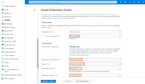 Azure Kubernetes Service Aks Creating And Connecting Aks Cluster