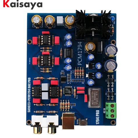 sa9023 pcm1794 dac decoder board usb dac sound card 5v dac decoding