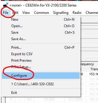 How To Program Vertex VX 2100 Ham Radio Programming