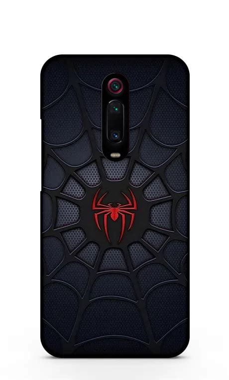 Abstract Black Spider Xiaomi Redmi K20 Pro Mobile Cover
