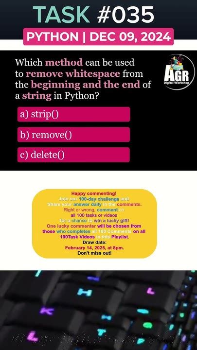 Py Task035 Python Quick Tips Removing Whitespace From Strings In